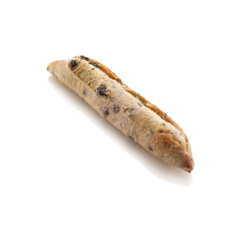 Mini-Baguette Fusette mit Oliven | Patisserie Nachtischkultur